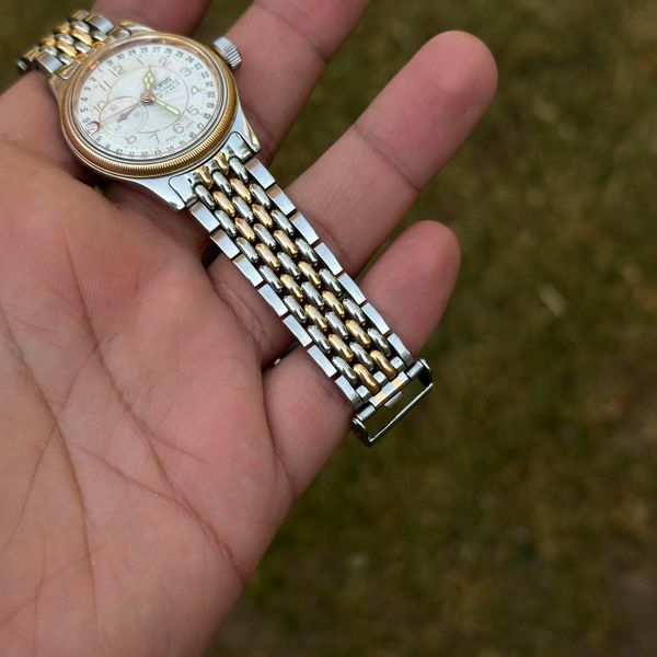 [WTS] Oris BCPD - Side Second - Coin Edge Bezel - Ref. 7462 - Two Tone ...