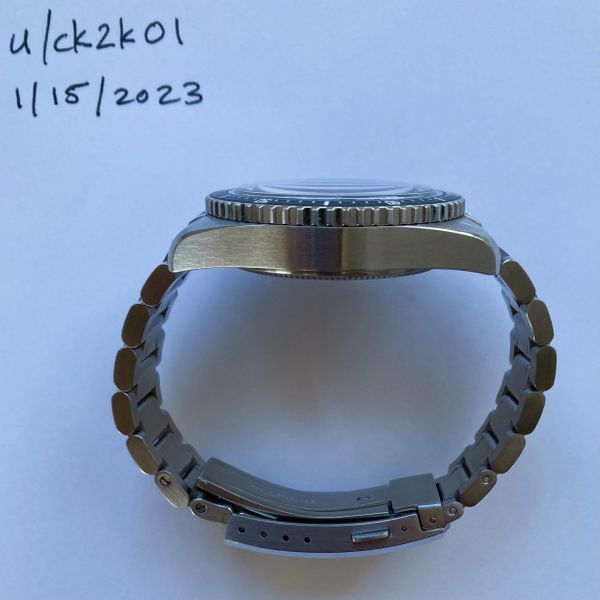 [WTS] Maen Hudson 38 MK4 Jet Black No Date | WatchCharts Marketplace