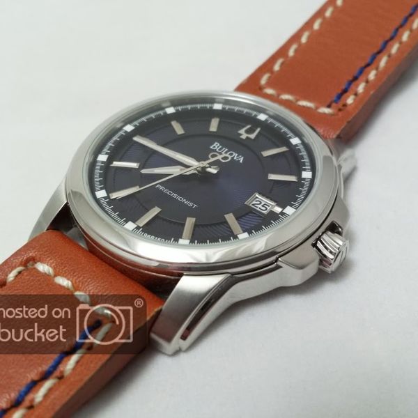 SOLD: Bulova Precisionist Langford 96B159 (blue dial) | WatchCharts