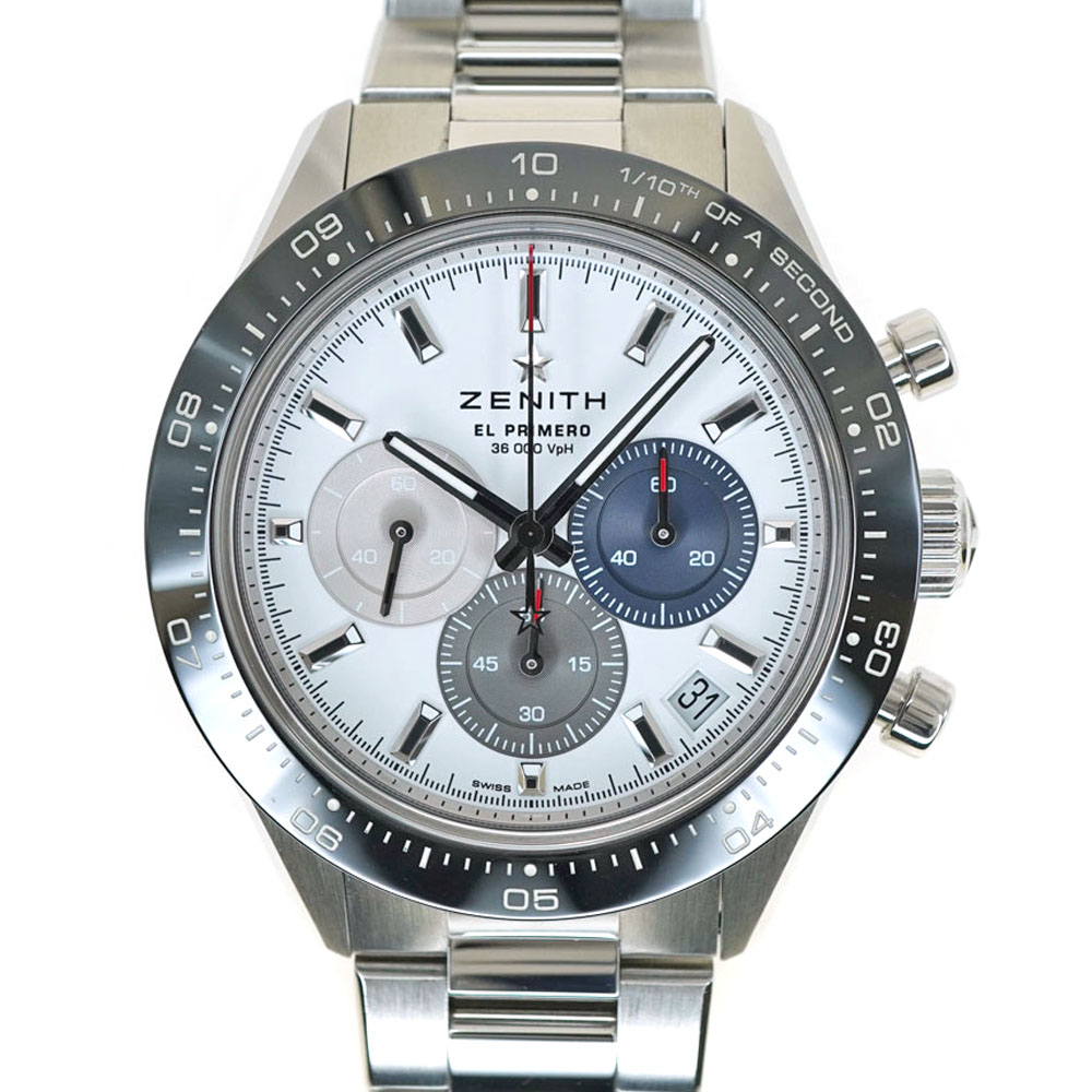 ZENITH 03.3100.3600/69.C823 Chronomaster Sports Chronograph White Dial ...