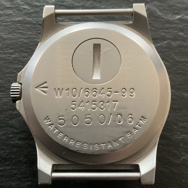 CWC G10 British Military Watch and 3 Straps, W10/6645-99, 5415317, 2006 ...