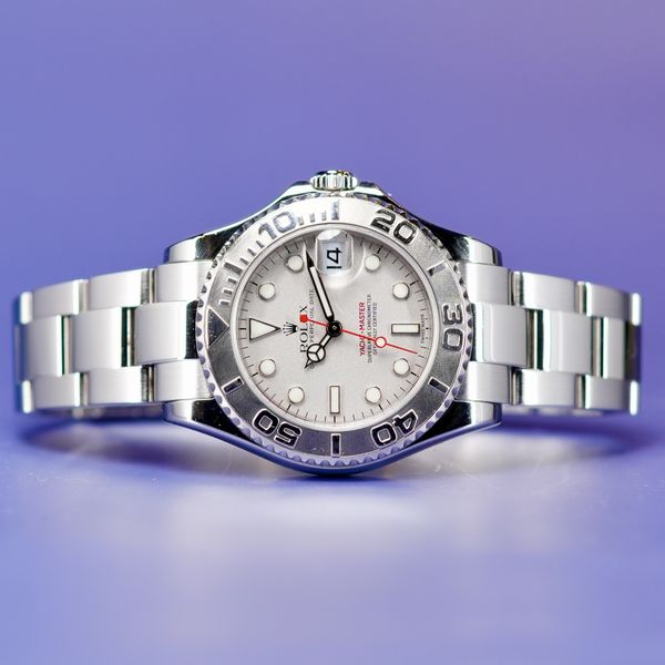 [WTS] Rolex YM Yacht-Master 168622 35mm Midsize Platinum Yachtmaster ...