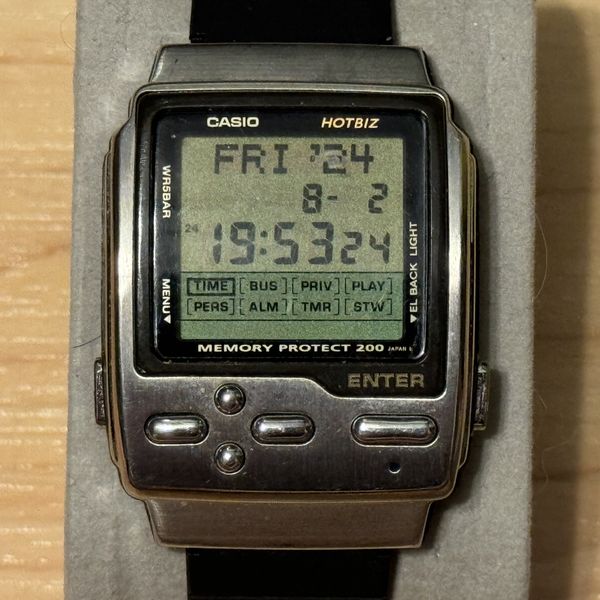 [WTS] Casio DB-2000 Hotbiz Memory Protect 200 Vintage 1495 Module Mens ...