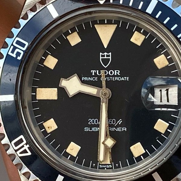 ROLEX TUDOR SNOWFLAKE SUBMARINER VINTAGE 94110 | WatchCharts