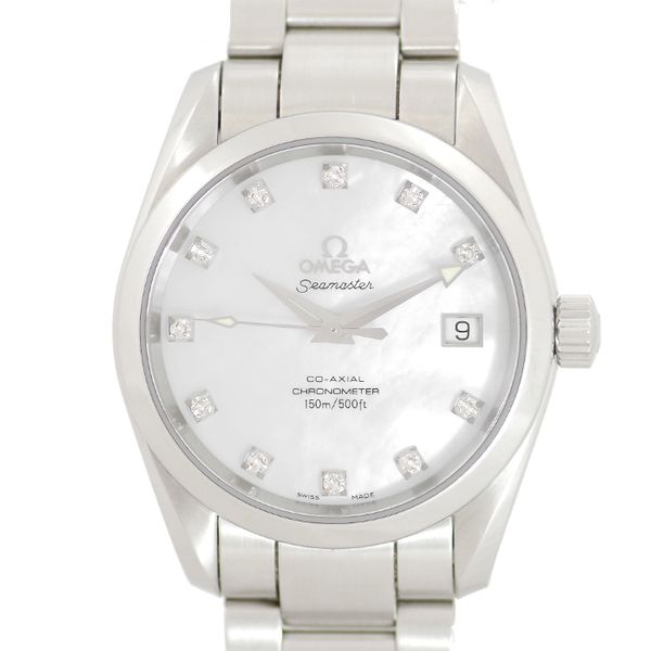[OMEGA] Omega Seamaster Aqua Terra 35mm 11P Diamond Co-Axial ...