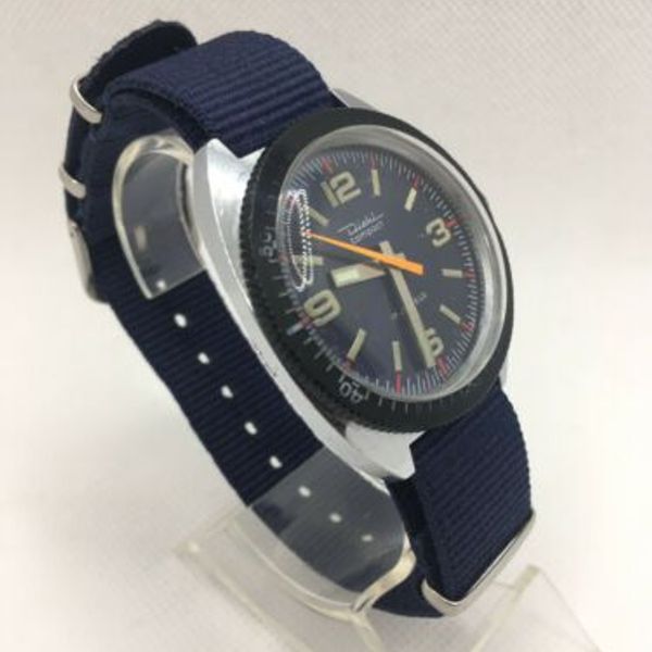 Diehl Compact by Junghans Diver Diving Watch Mens Watch Vintage Watch ...