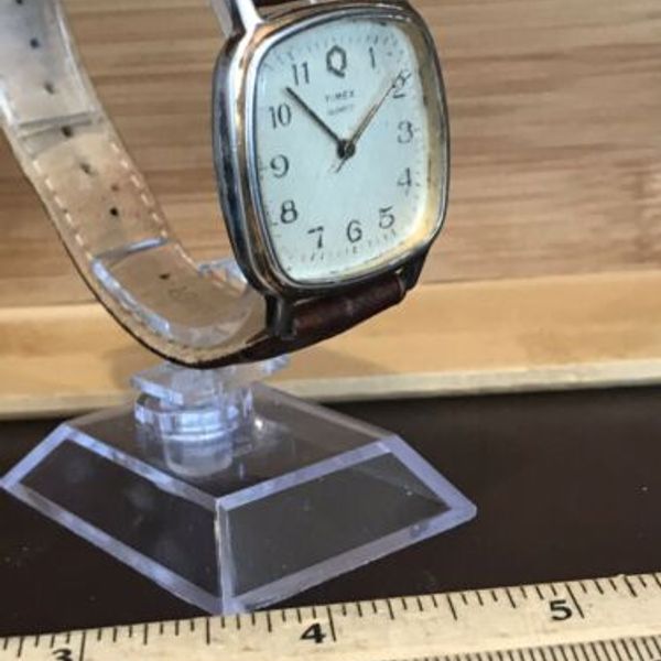 Vintage 1986 Timex M Cell Q Style Quartz Watch. New Battery ...