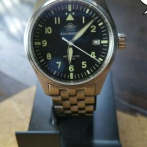 Men's Addisdive Pilot Watch Automatic Seiko Nh35 | WatchCharts Marketplace