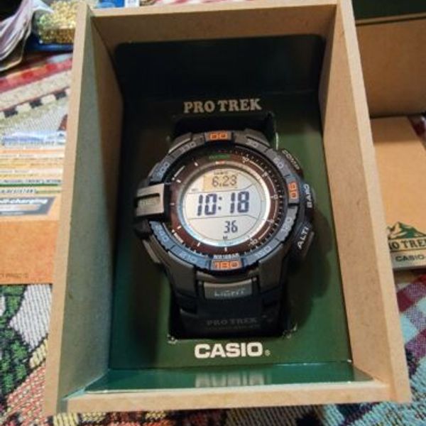 CASIO Protrek 3415 PRG-270-1CR Triple Sensor Solar Compass/Alt/Baro/Temp Watch | WatchCharts