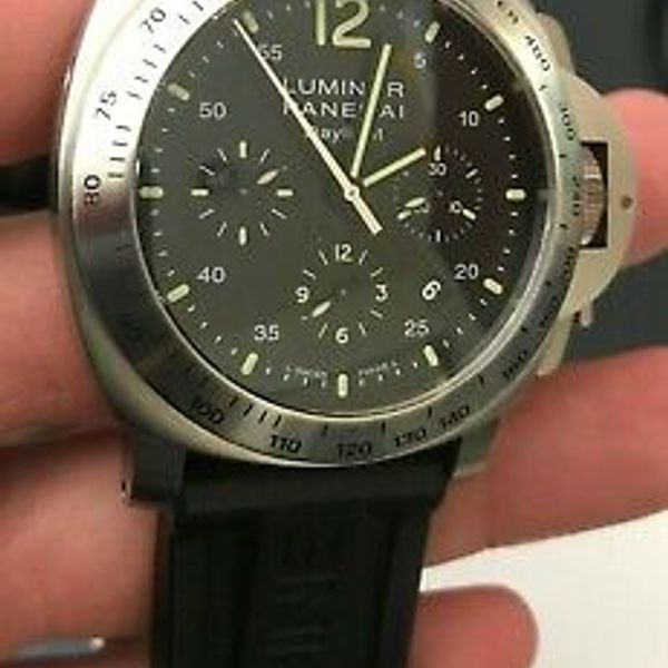 Stunning Panerai Pam 250 Luminor Marina Daylight Chronograph 44mm Man's ...