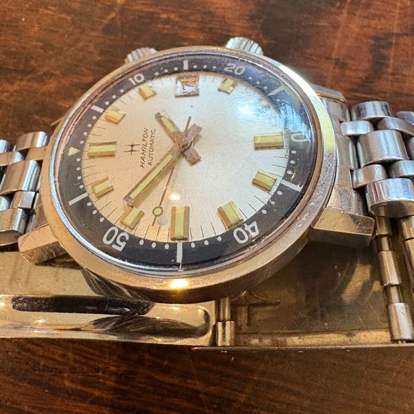 Vintage Hamilton 600 Super Compressor Diver with Original Bracelet ...