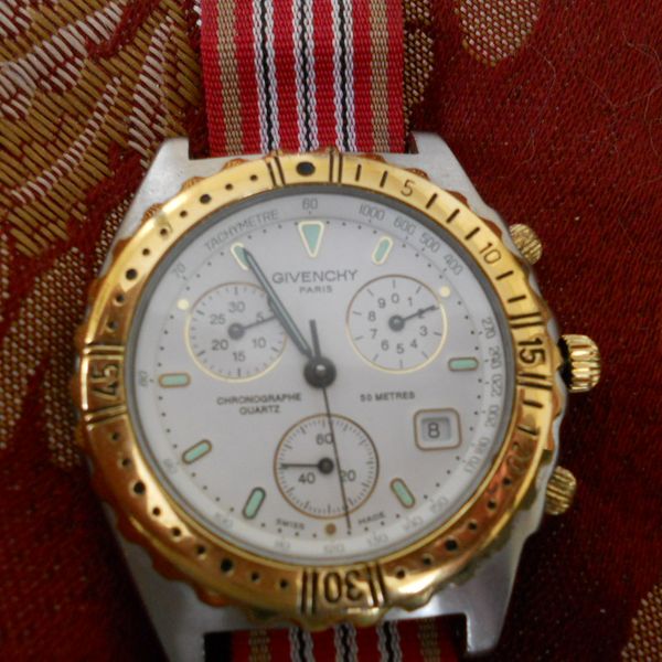 Two cheapies together - yay! $50 Givenchy chrono Lorelli | WatchCharts Marketplace