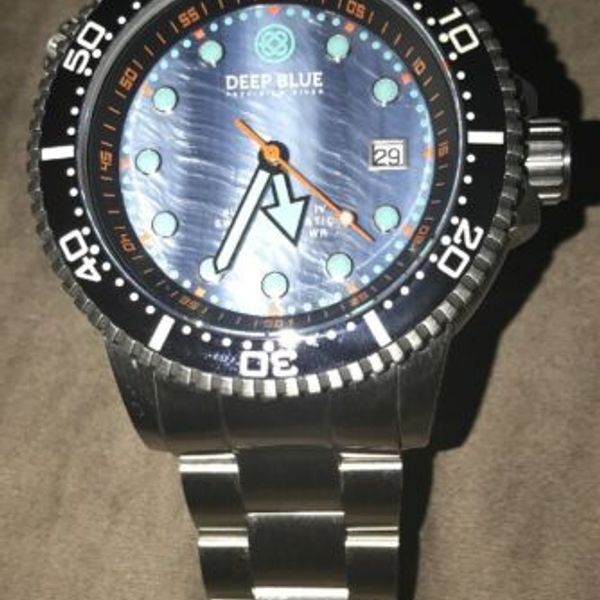 Deep Blue Juggernaut Watch “Sold Out” #1482/5000 | WatchCharts Marketplace
