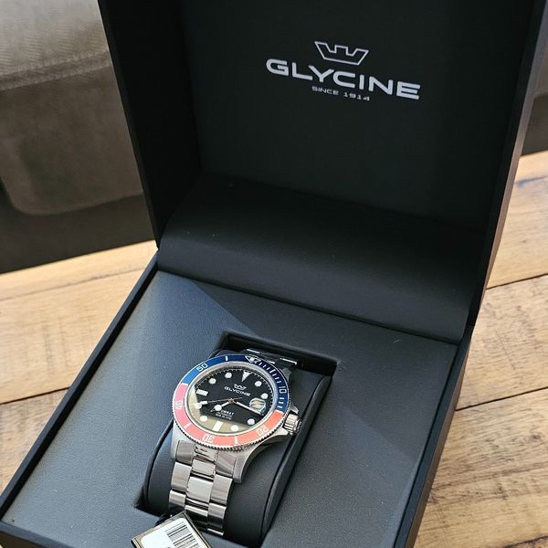 Glycine Combat Sub "Soda" 42mm - GL0289 Rare Working Factory Sample ...