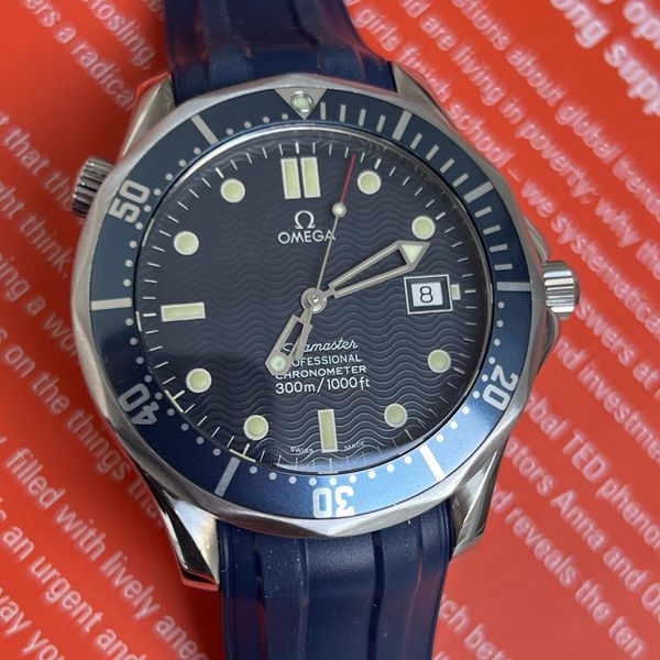 Omega Seamaster Pro SMP 300M 2531.80 Automatic Full Size 41mm Blue Wave ...