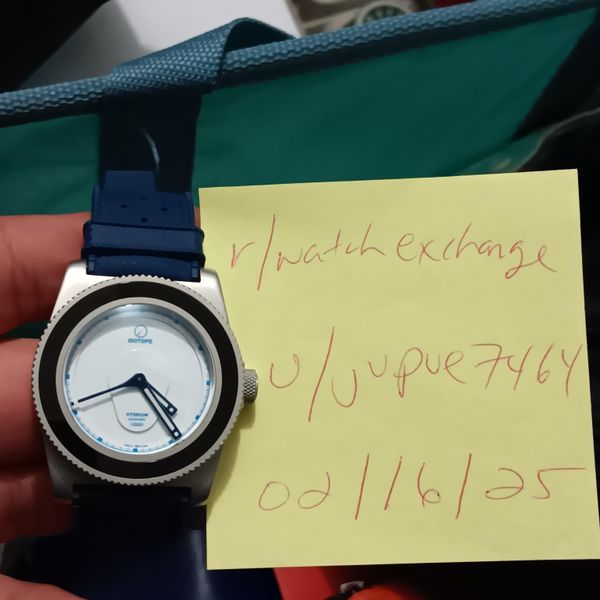 [WTS] Isotope Hydrium Alba Swiss Landeron Calibre 24 40mm 300m LE (064/ ...