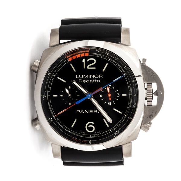 FS: LNIB Pre-Owned Panerai Luminor 1950 3-Day Chrono Flyback Regatta ...