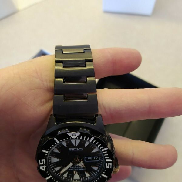 Seiko Monster gen 2 SRP583 Black Diver (full kit) Great condition ...