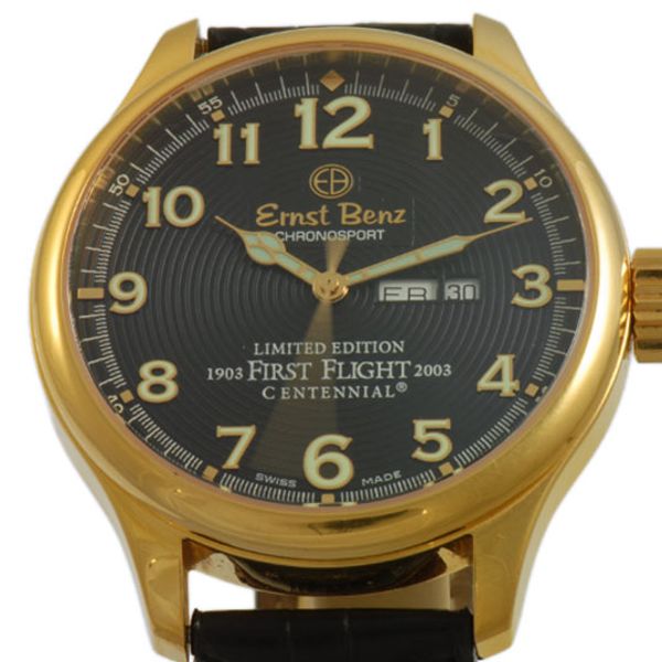 FS: Ernst Benz Chronosport Gold Plated First in Flight Centennial Limited Edition | WatchCharts ...