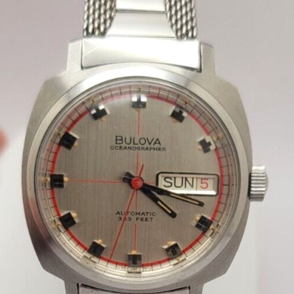 1969 BULOVA OCEANOGRAPHER 333 Automatic Men's watch with original ...