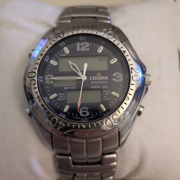 Men's JAPAN Vintage 1999 Watch CITIZEN "Promaster" C460-Q01563Y No ...