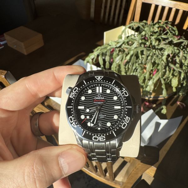 [WTS] Omega SMP300 Black Wave Dial Full Kit | WatchCharts Marketplace