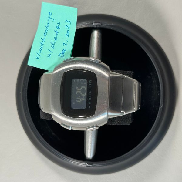 [WTS] Hamilton Pulsar H121138911 Digital MIB Men In Black 2 LED ...