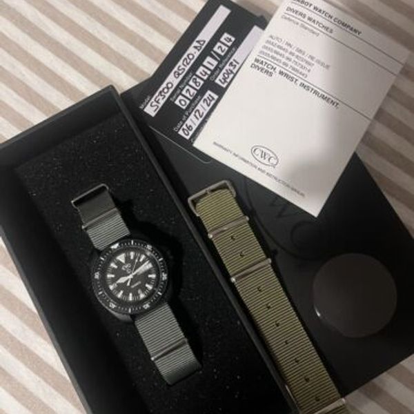 CWC SBS Divers Watch Day Date Quartz December 2024 model with 2 x ...