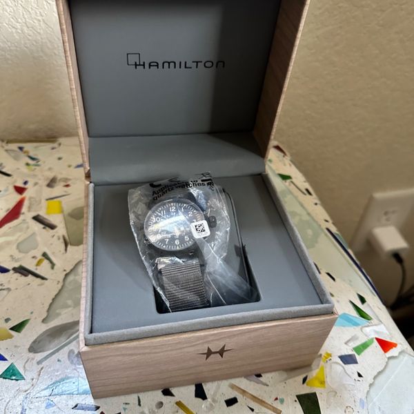 Hamilton Khaki Field Mechanical Watch Model Number : H69409930 Box ...