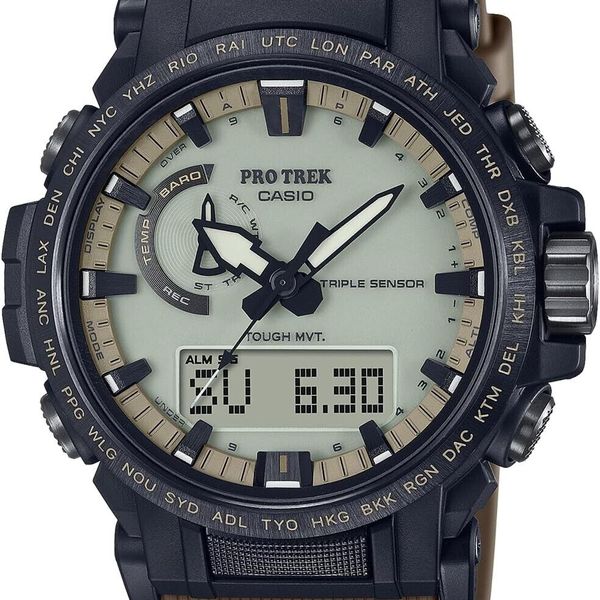 CASIO PRW-61LD-5JF PRO TREK Climber Line Radio Solar Watch Triple Sensor NEW | WatchCharts ...
