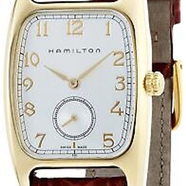 HAMILTON Watch AMERICAN CLASSIC VINTAGE BOULTON H13431553 Men's Leather ...