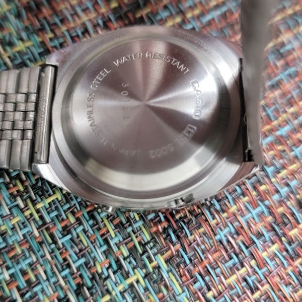 Vintage Casio 135 S002 Lithium 7 Alarm Chronograph Men's Wristwatch ...