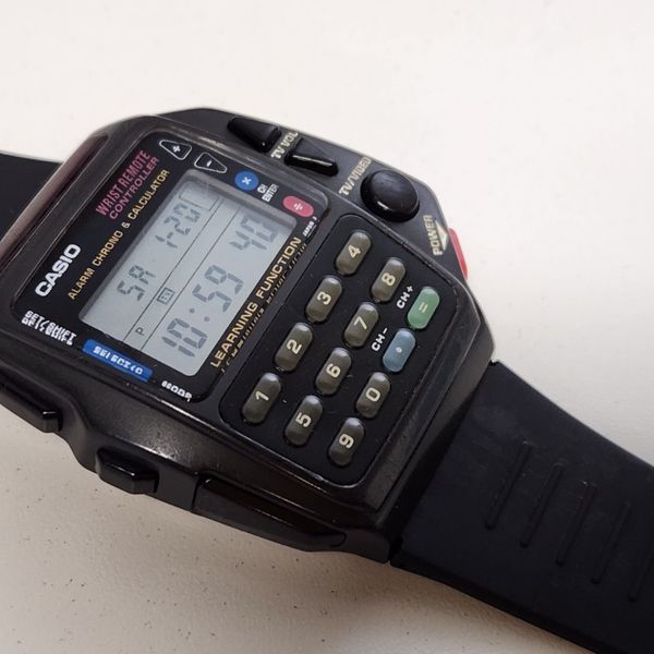 VINTAGE CASIO REMOTE CONTROL WATCH CMD-40B MADE IN KOREA | WatchCharts ...