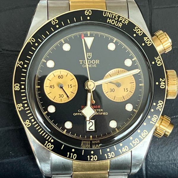[WTS] Tudor Black Bay Chrono Two Tone 41mm Black Reference 79363N W ...