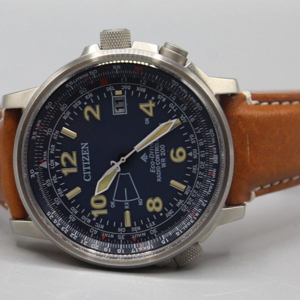 Citizen Eco-Drive Radio Controlled WR 200 Men's Watch H145-R014331 *Pre ...
