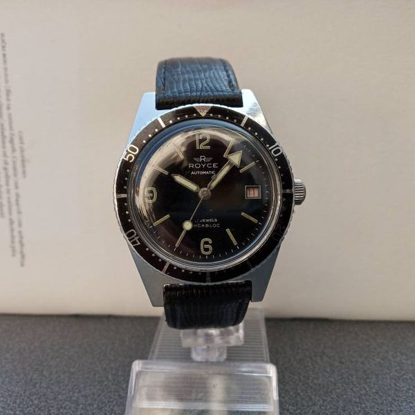 Vintage Royce Skin Diver automatic | WatchCharts Marketplace