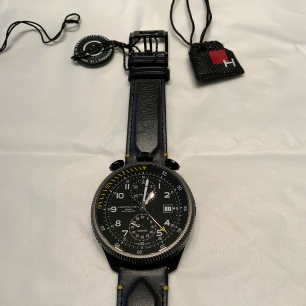 Hamilton Khaki Aviation Takeoff Auto Chrono Automatic | 46mm ...
