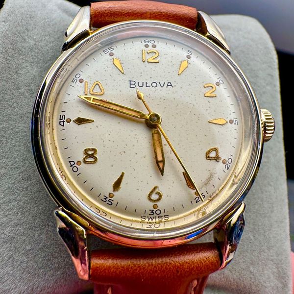 1957 Bulova "Clipper" 17J 10K Gold (RGP) - Clean + Warranty Vintage ...