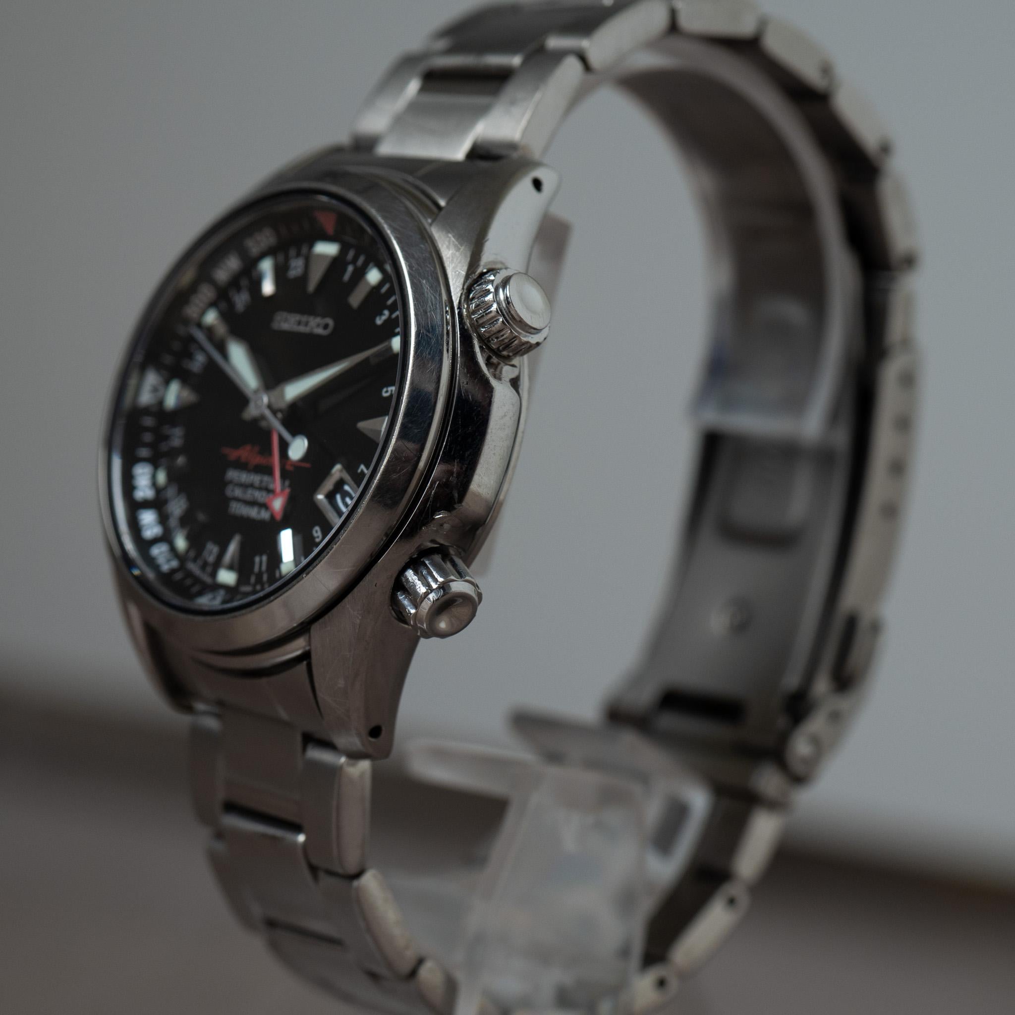 [WTS] Seiko SBCJ019 Alpinist. High Accuracy Quartz, with GMT and ...