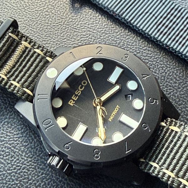Resco Patriot Destro Prototype dial Gold and Black full kit ...