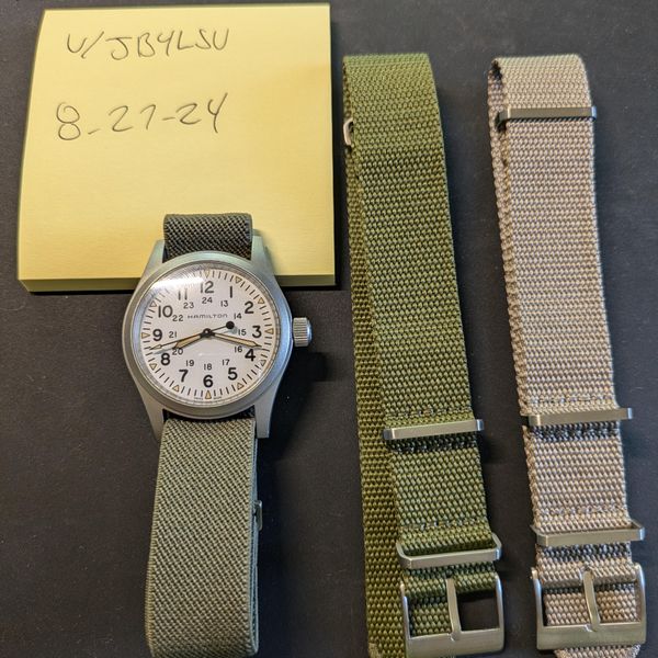 [WTS] Hamilton Khaki Field Mechanical H694390 | WatchCharts Marketplace
