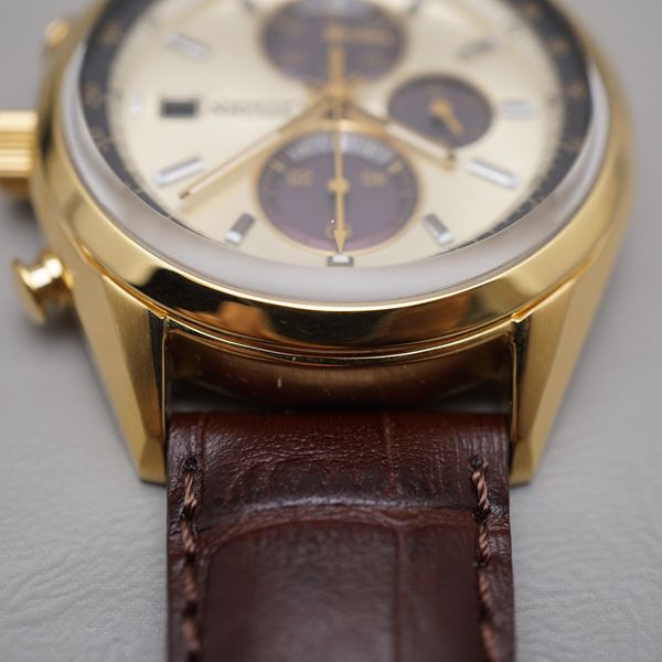 [WTS] Citizen Eco-Drive CA0452-01P Panda Dial Gold Tone Solar Quartz ...