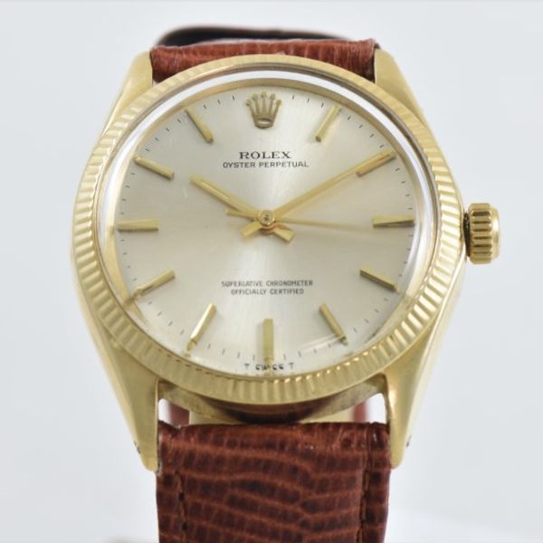 FS: Rolex Oyster Perpetual Superlative Chronometer 14K Gold 1005 ...