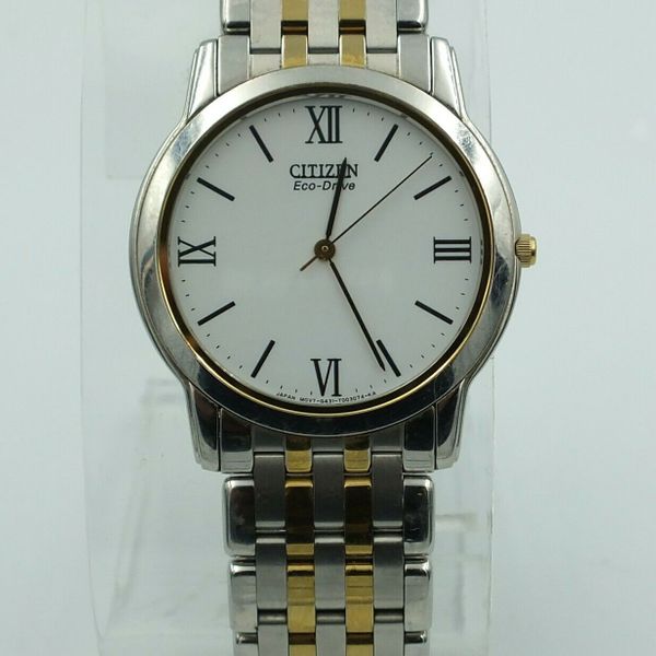 Citizen Eco-Drive Watch Solar Two-Tone Stainless Steel Stiletto G431 ...