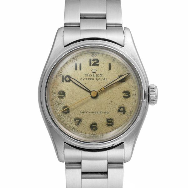 ROLEX Oyster Royal Ref.6044 Antique Watch Men's Bracelet | WatchCharts ...