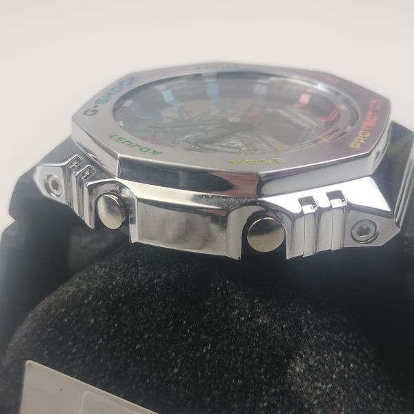 Casio G-Shock | G-Steel | CasiOak | Color-Splattered | GM-2100-1AER ...