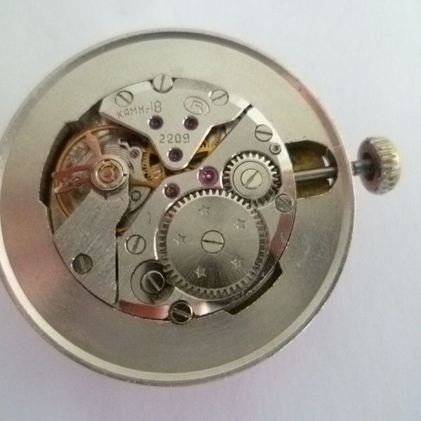 VOSTOK AMPHIBIA WATCH DIAL,HANDS,MOVEMENT 2209 MADE USSR RUN ...