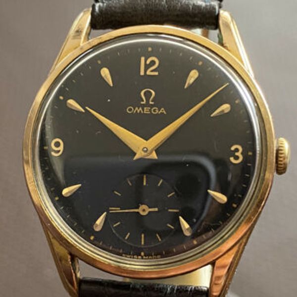 Vintage Omega Ref. 2893-5 Cal. 267 Rare Original Black Dial ...