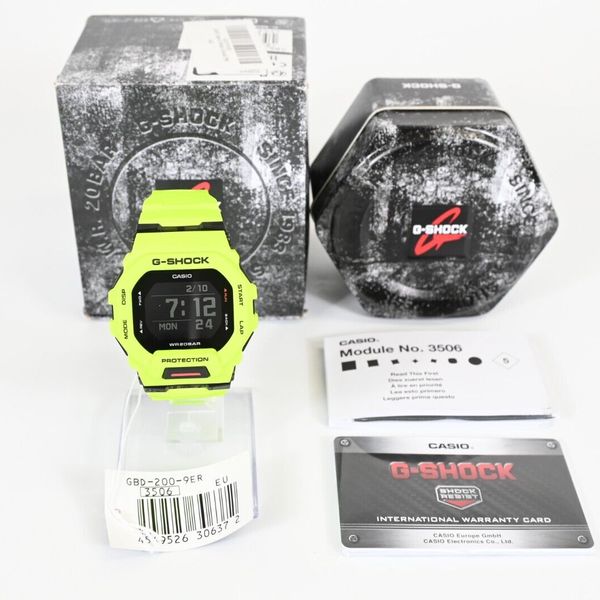 Casio G-SHOCK GDB-200-9 GDB200-9 G-SQUAD GBD-200 SERIES DIGITAL Mens ...