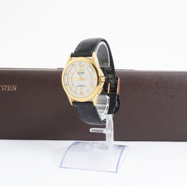 [Near MINT /Case] CITIZEN Exceed Eco Drive H430 T005705 Radio ...